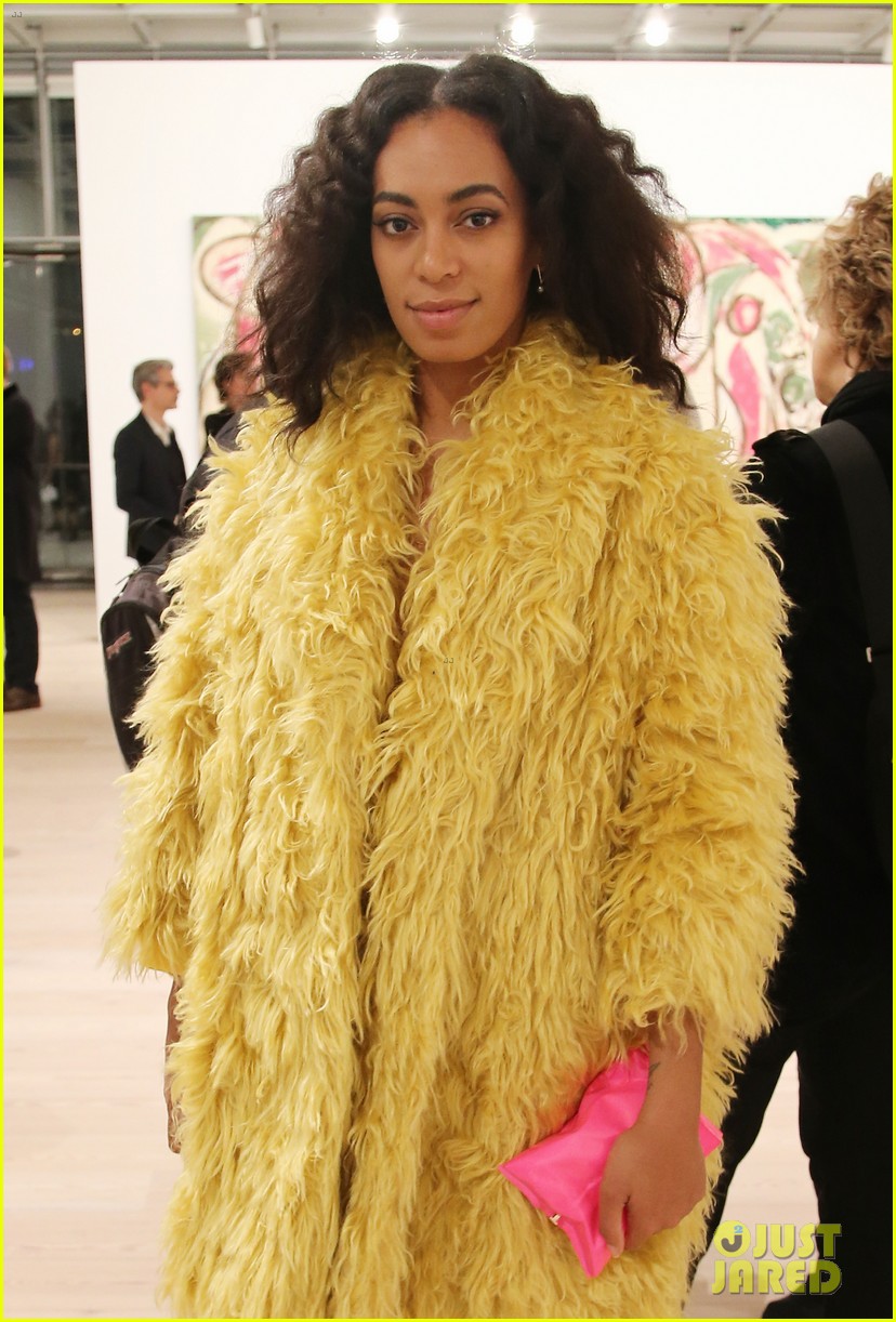 Zoe Kravitz Goes Sheer While Solange Knowles Wears Yellow Fur at ...