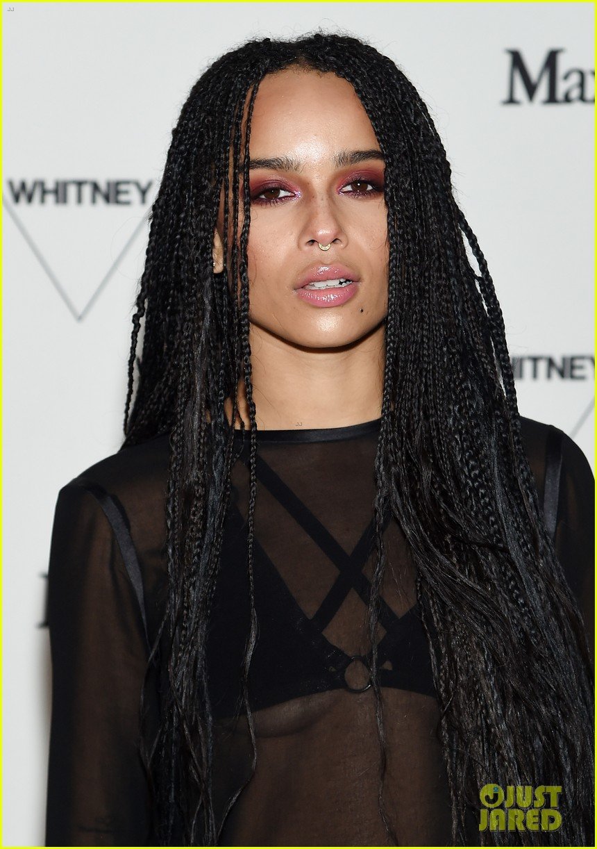 Zoe Kravitz Goes Sheer While Solange Knowles Wears Yellow Fur at ...