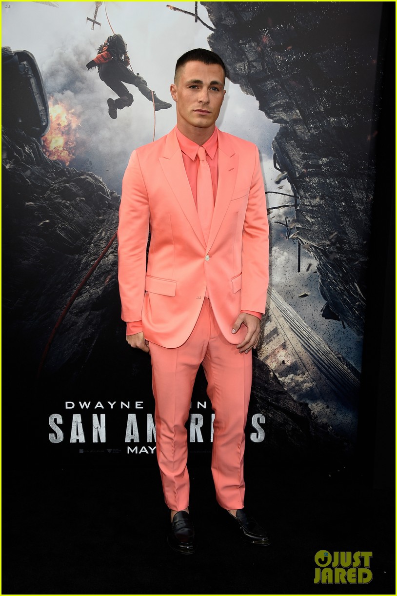 Alexandra Daddario & Colton Haynes Premiere 'San Andreas' in Hollywood ...