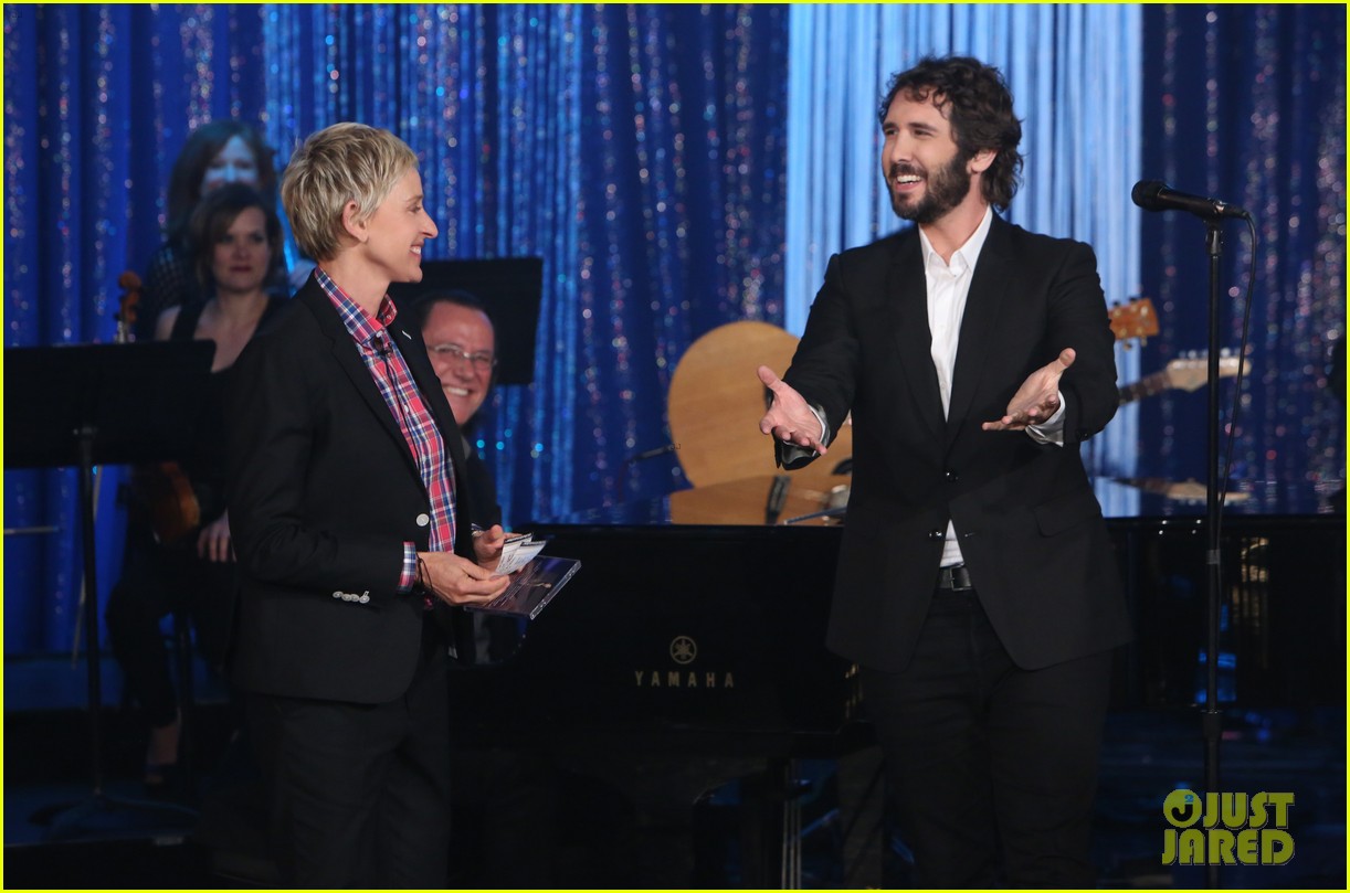 Josh Groban Opens Up About Girlfriend Kat Dennings on 'Ellen': We're On ...