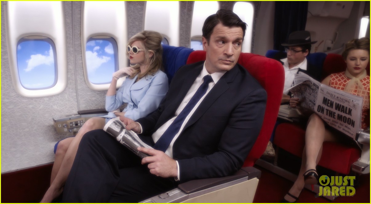 Michelle Monaghan Interviews Nathan Fillion About Tyler Shields ...