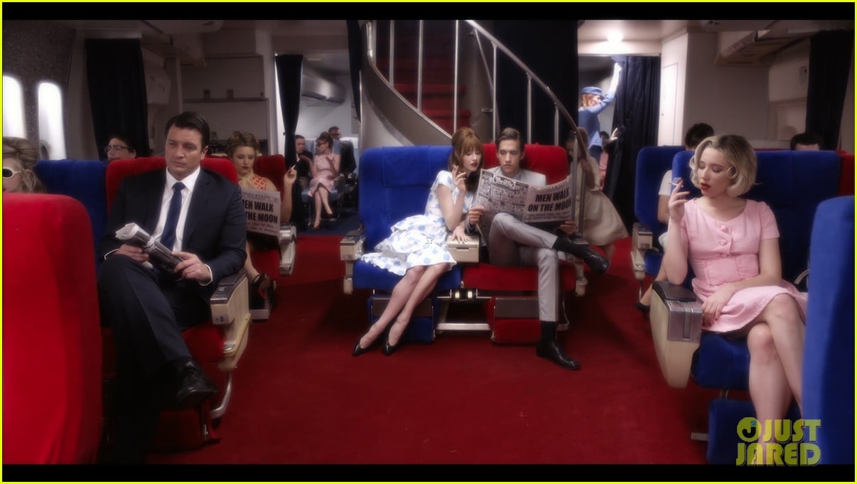 Michelle Monaghan Interviews Nathan Fillion About Tyler Shields ...