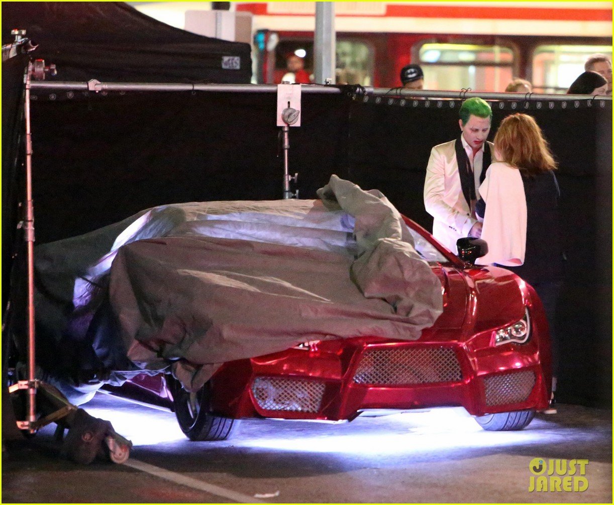 Jared Leto & Margot Robbie's Stunt Doubles Film Cool New 'Suicide Squad ...