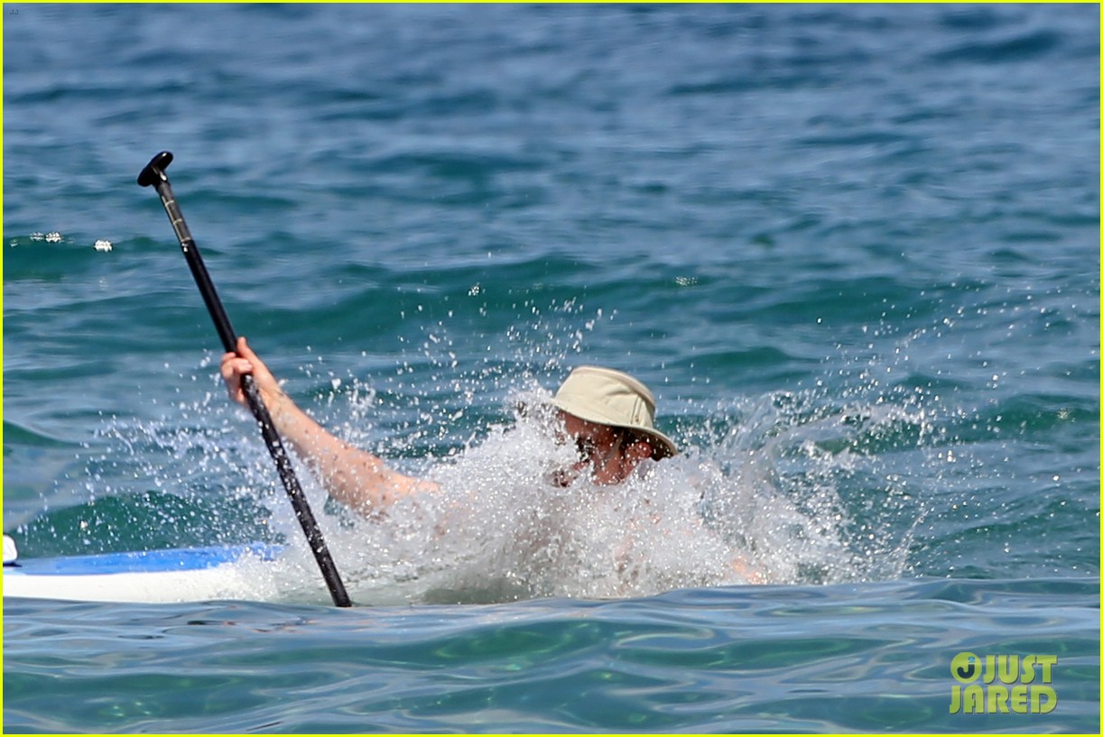 Matt Bomer Shows Off Shirtless Body While Paddleboarding With Husband Simon Halls: Photo 3374676 ...