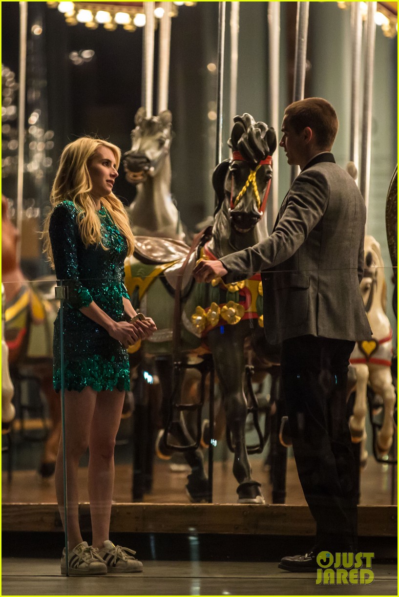 Emma Roberts & Dave Franco Share Big Smooch On 'Nerve' Set in Brooklyn!: Photo 3359932 | Dave ...