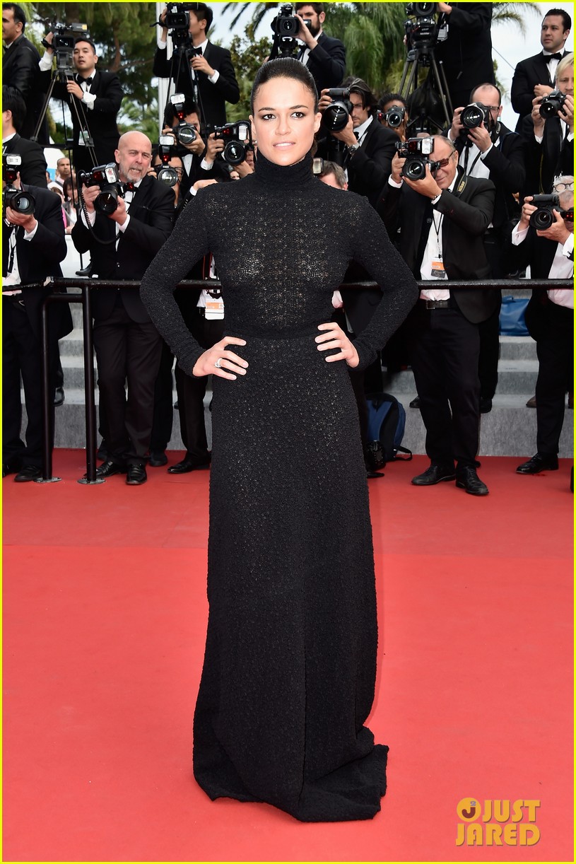 Michelle Rodriguez Hits the Cannes Red Carpet One More Time: Photo ...