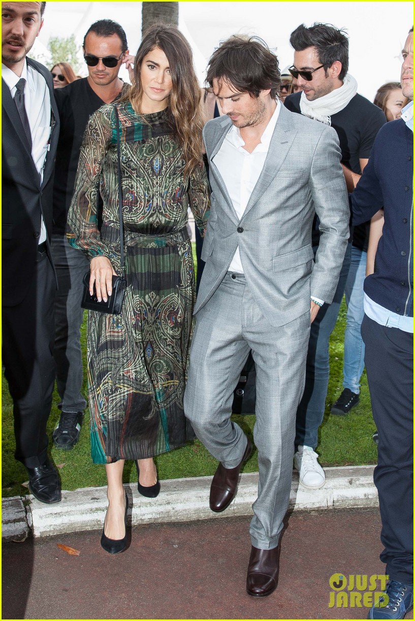Ian Somerhalder & Nikki Reed Travel in Style to Leave Cannes: Photo ...