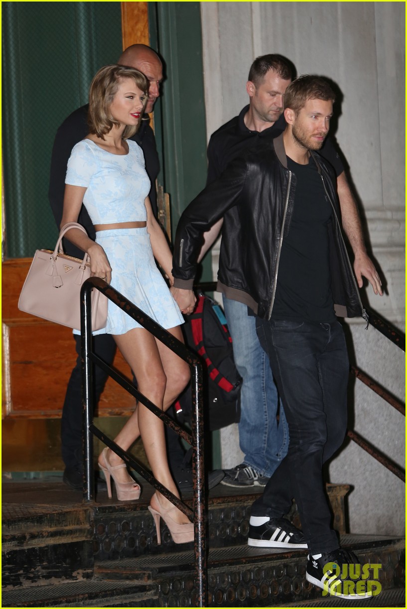 Taylor Swift & Calvin Harris Hold Hands for NYC Date Night!: Photo ...