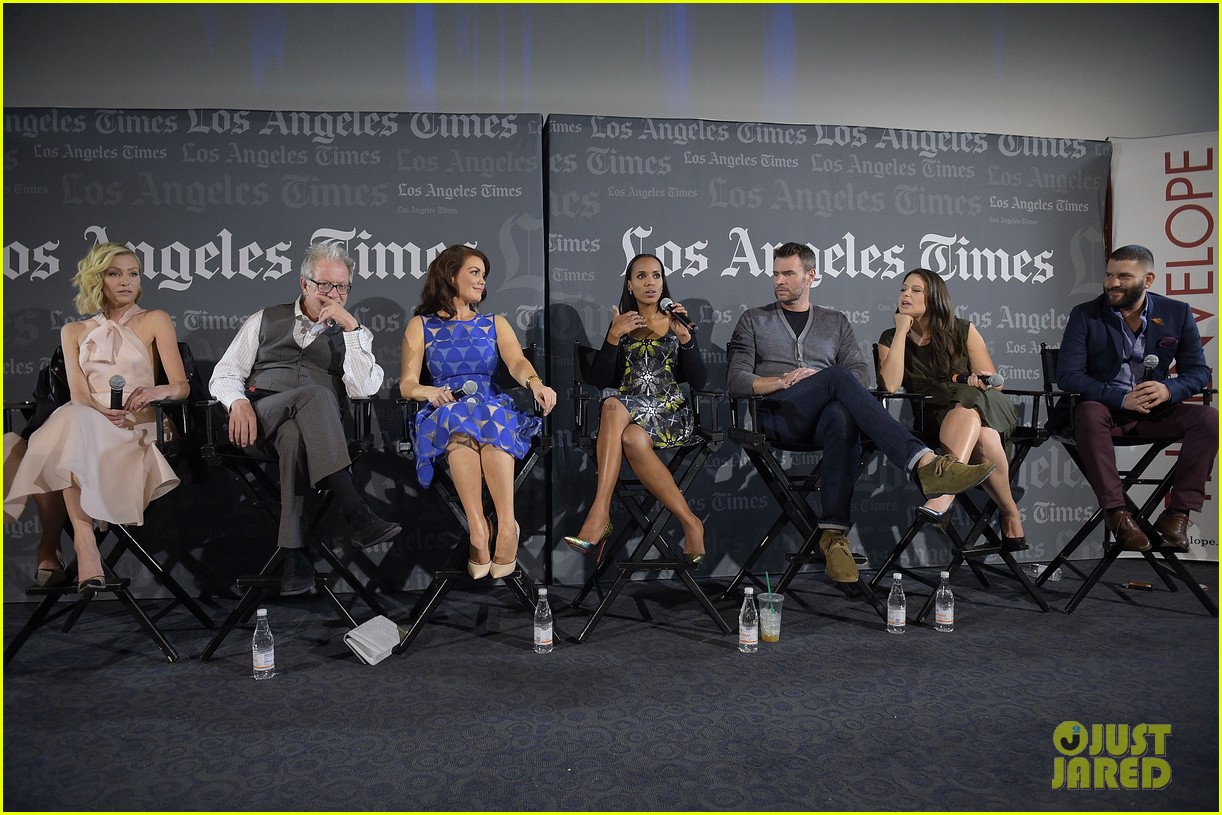 Kerry Washington, Scott Foley, & 'Scandal' Cast Wish Tony Goldwyn Happy ...