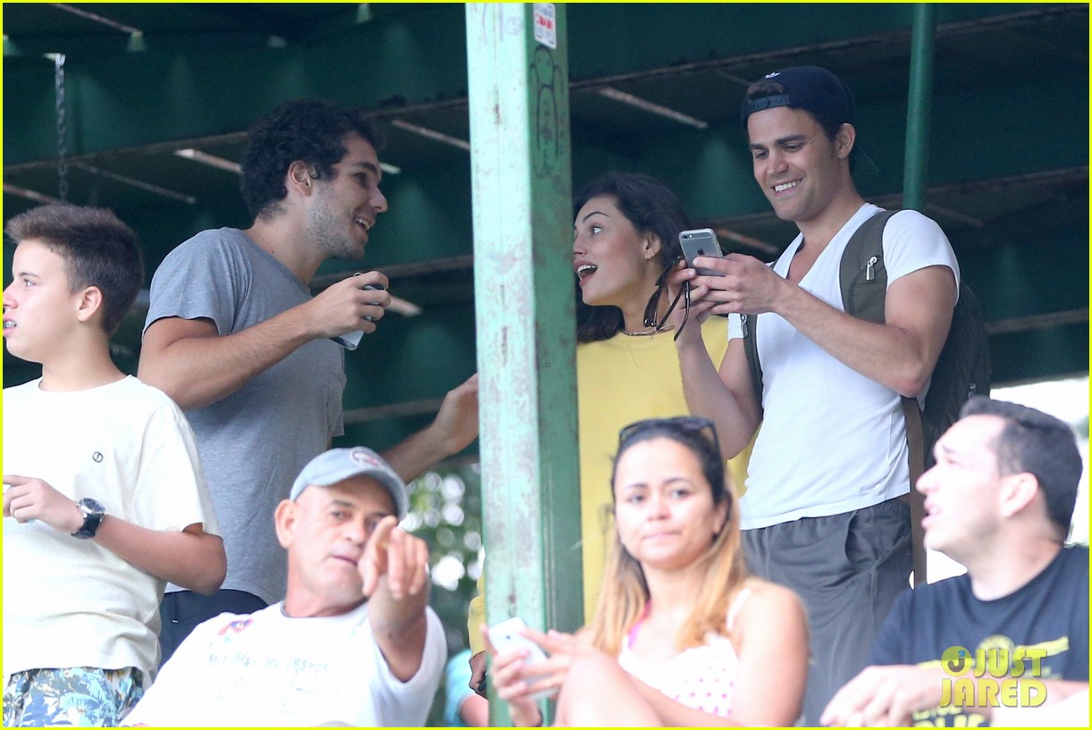 Paul Wesley & Phoebe Tonkin Look So Cute Together in Rio!: Photo ...