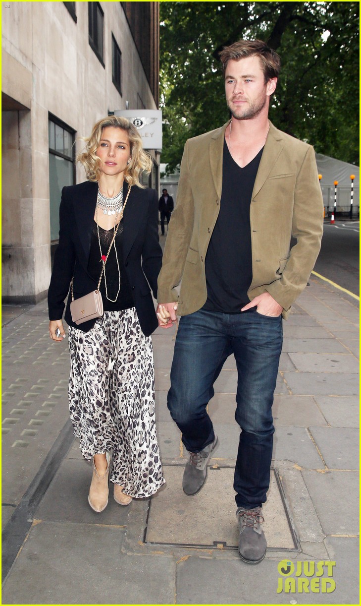 Chris Hemsworth & Elsa Pataky Make it a Double Date in London With John ...