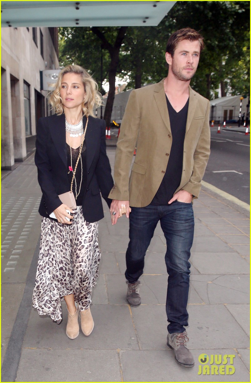 Chris Hemsworth & Elsa Pataky Make it a Double Date in London With John ...