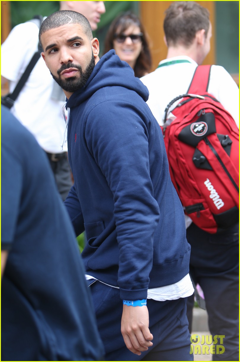 Drake Heads to Wimbledon to Watch Pal Serena Williams: Photo 3404950 ...