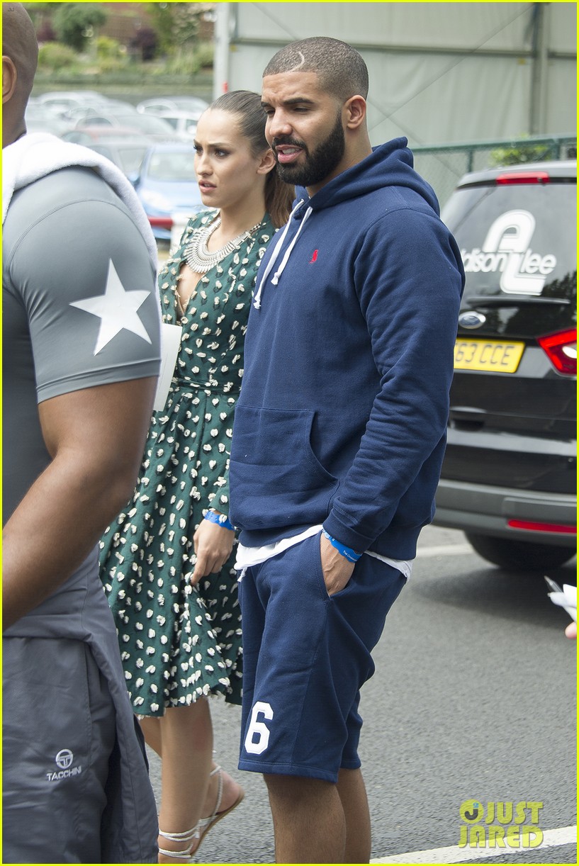 Photo: drake rapper wimbledon tennis 09 | Photo 3404955 | Just Jared ...