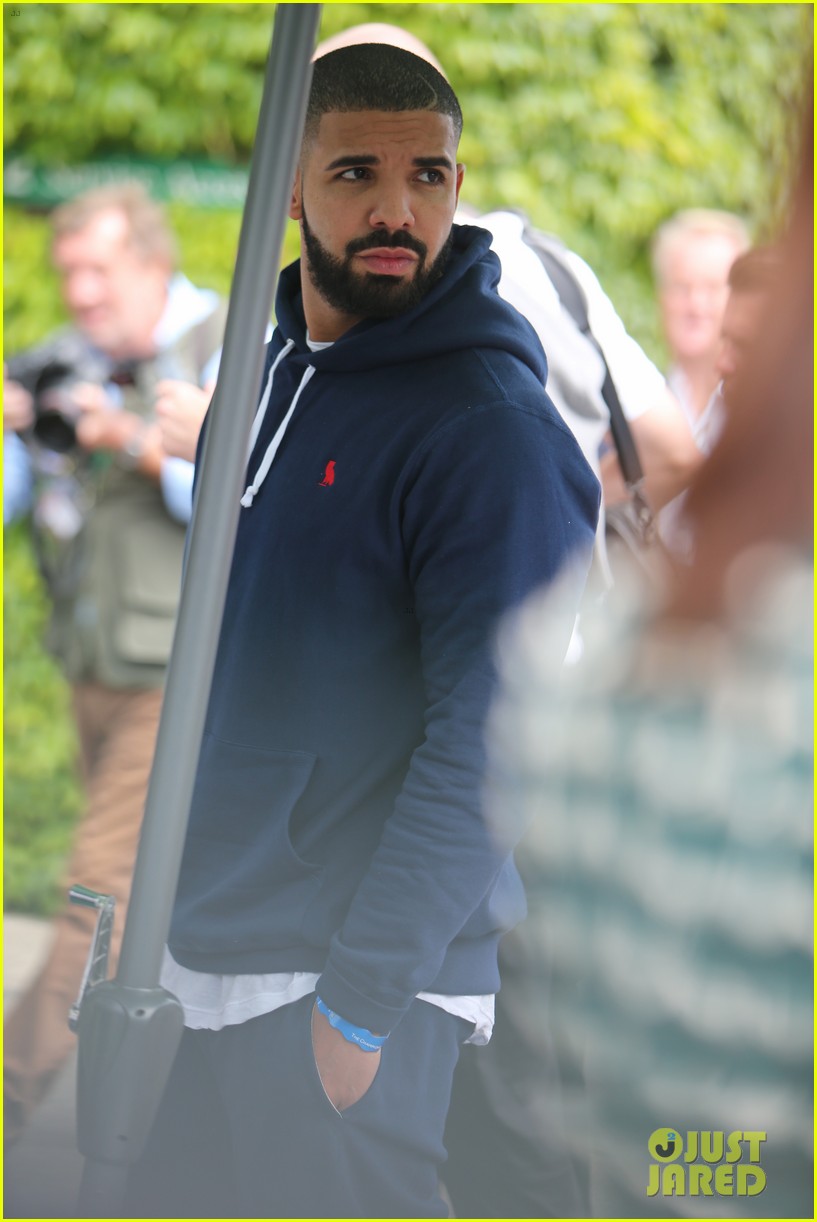 Photo: drake rapper wimbledon tennis 15 | Photo 3404961 | Just Jared