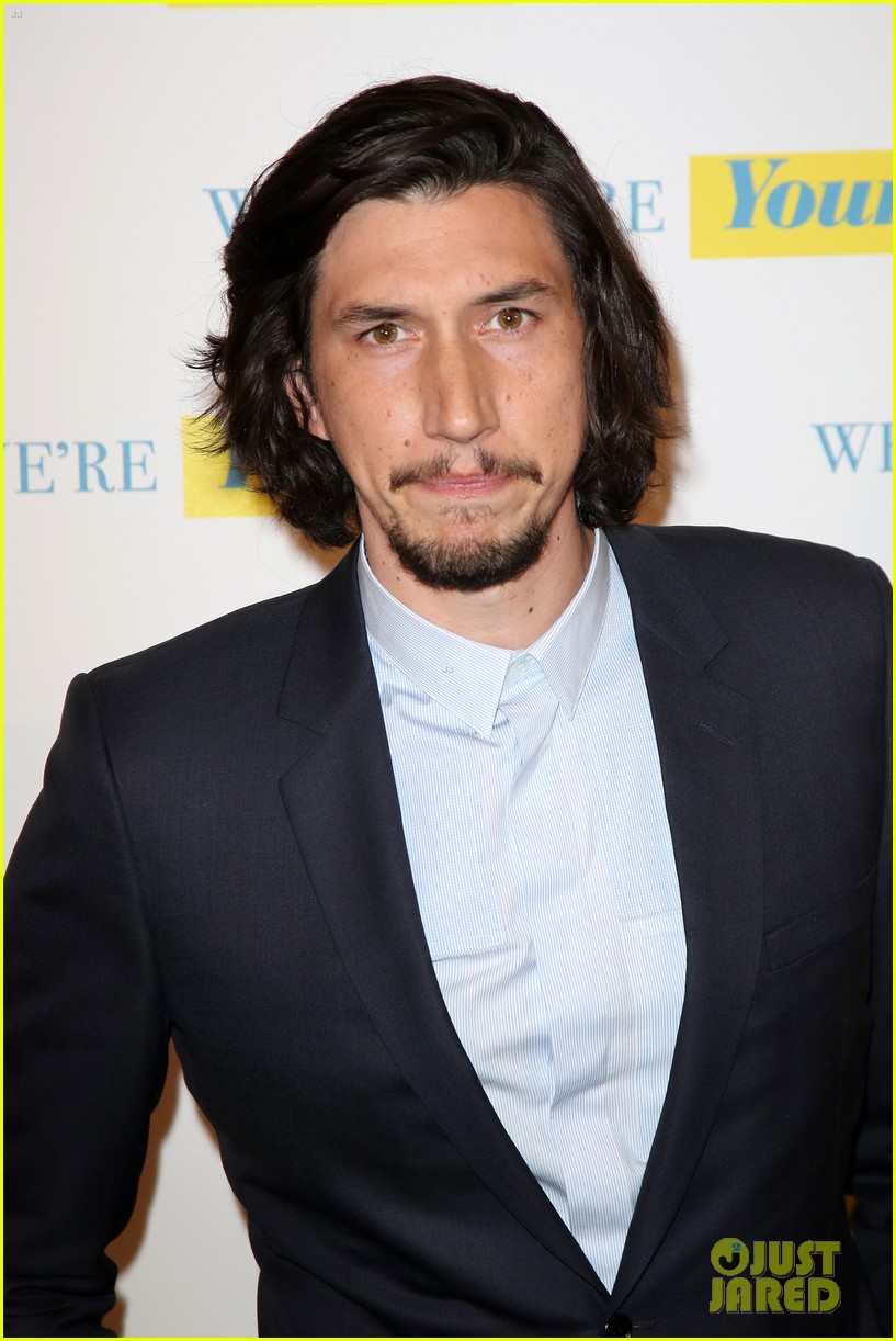 Adam Driver Premieres His Film 'While We're Young' in Paris: Photo ...