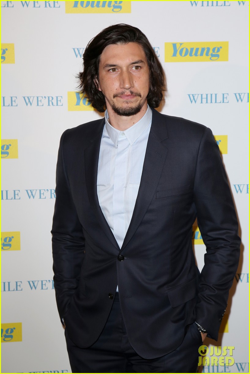 Adam Driver Premieres His Film 'While We're Young' in Paris: Photo ...