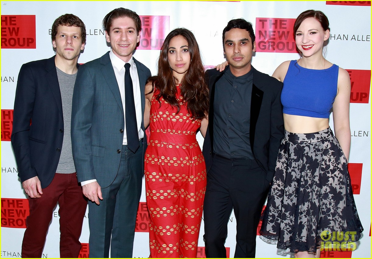 Jesse Eisenberg & 'The Spoils' Cast Celebrate Opening Night!: Photo ...