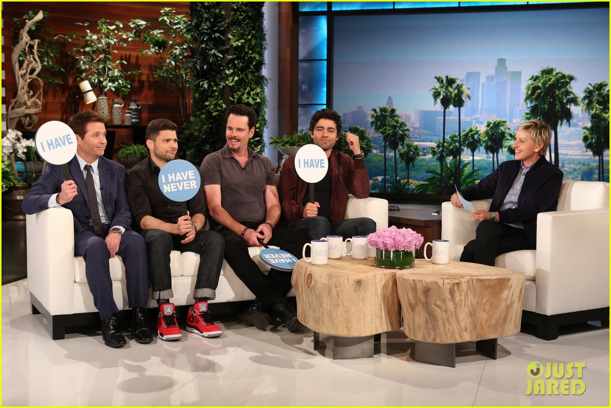 Watch the 'Entourage' Guys Play 'Never Have I Ever' on 'Ellen'!: Photo ...