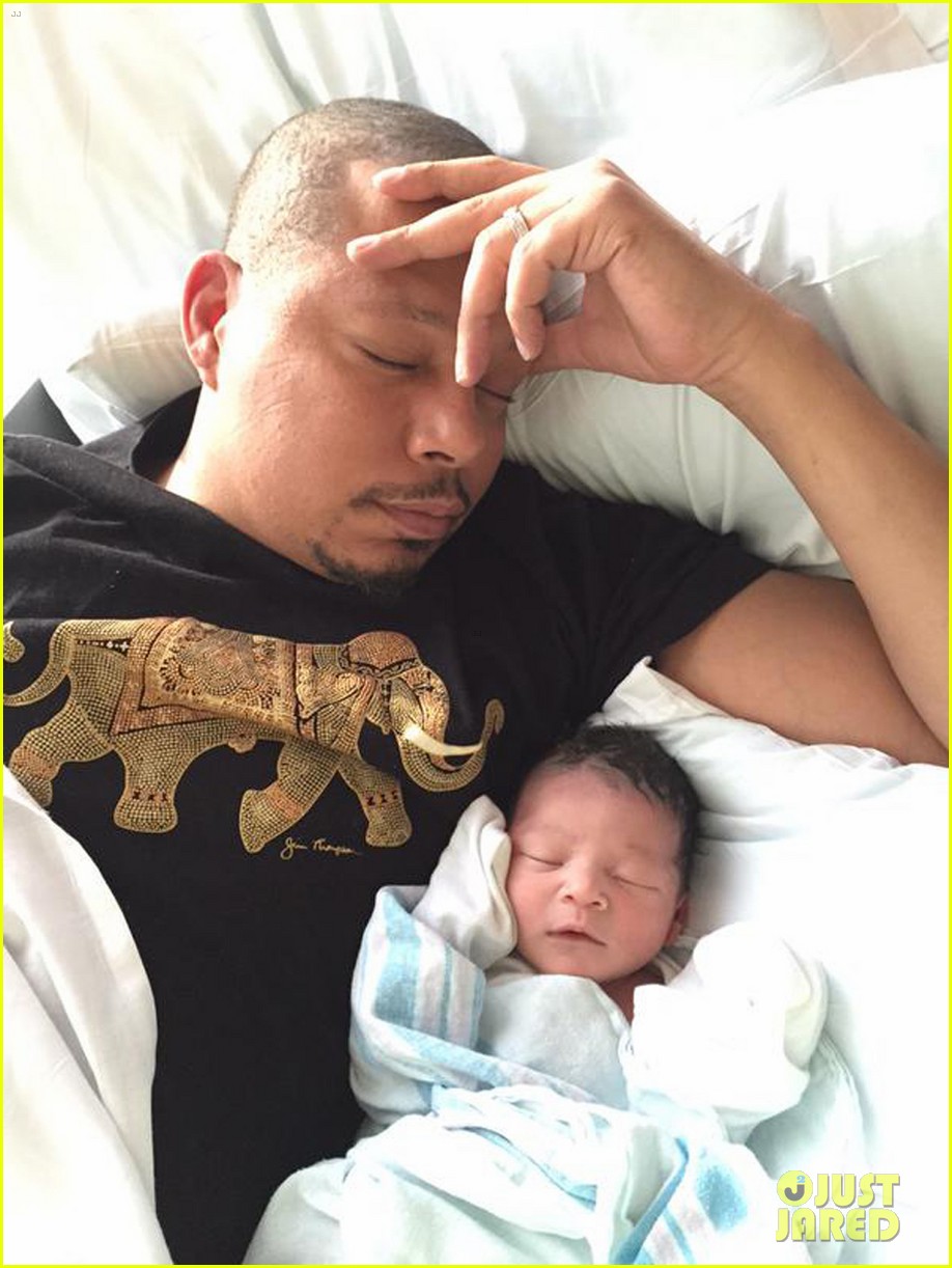 Terrence Howard Posts First Cute Photo of Baby Boy Qirin: Photo 3397959 ...