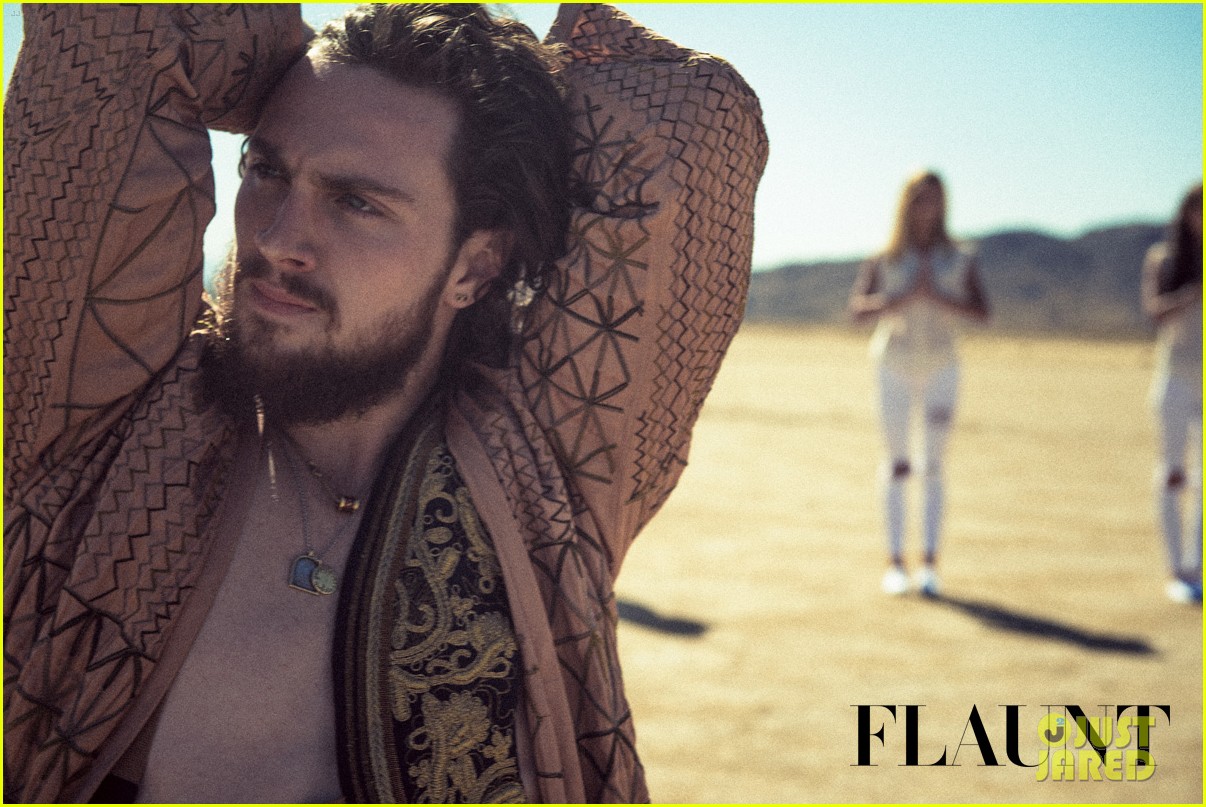 Aaron Taylor-Johnson Goes Shirtless, Bares Butt in 40-Photo 'Flaunt' Spread (Exclusive): Photo ...