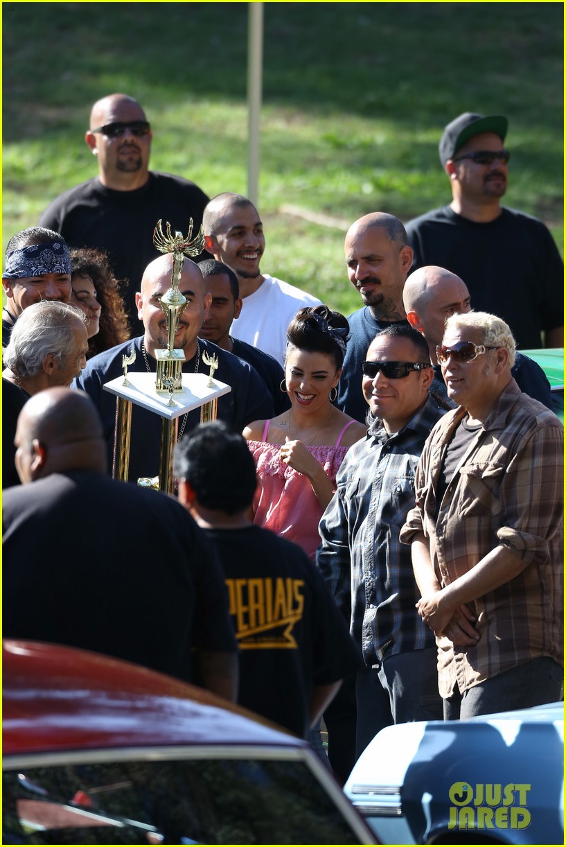 Eva Longoria & Melissa Benoist Starts Shooting 'Low Riders': Photo ...