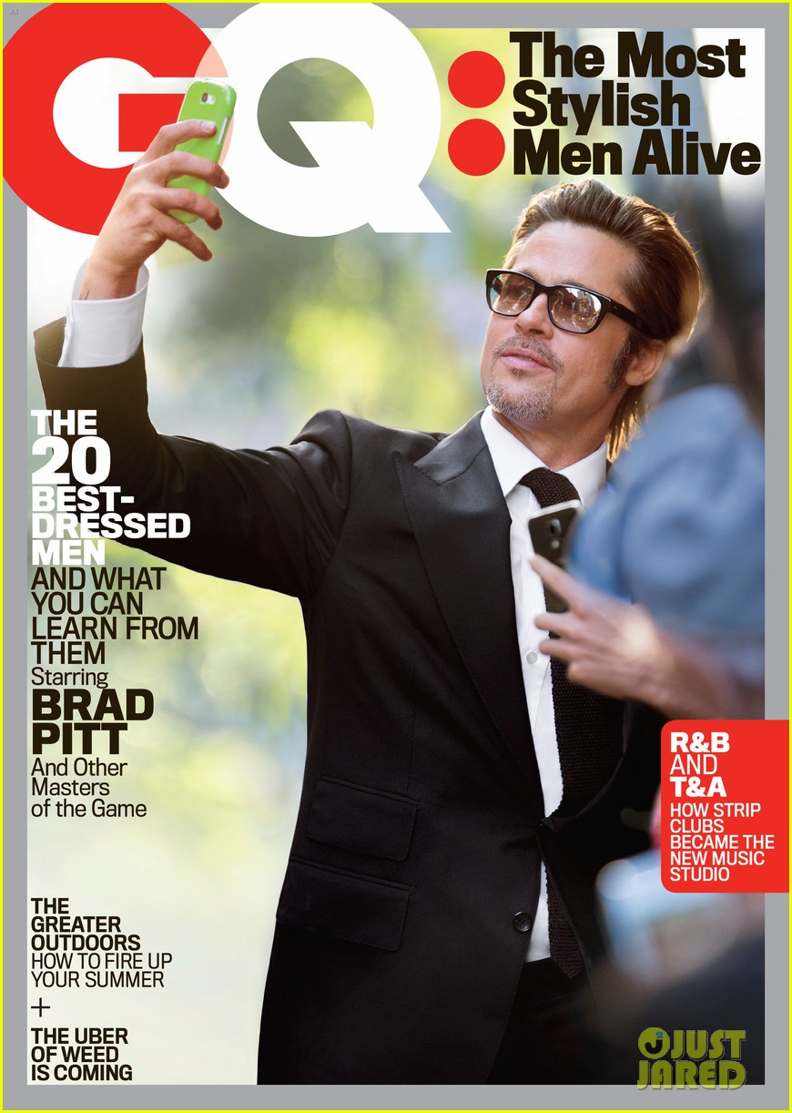 Brad Pitt & Ryan Gosling Top GQ's Most Stylish Men List!: Photo 3399523 ...