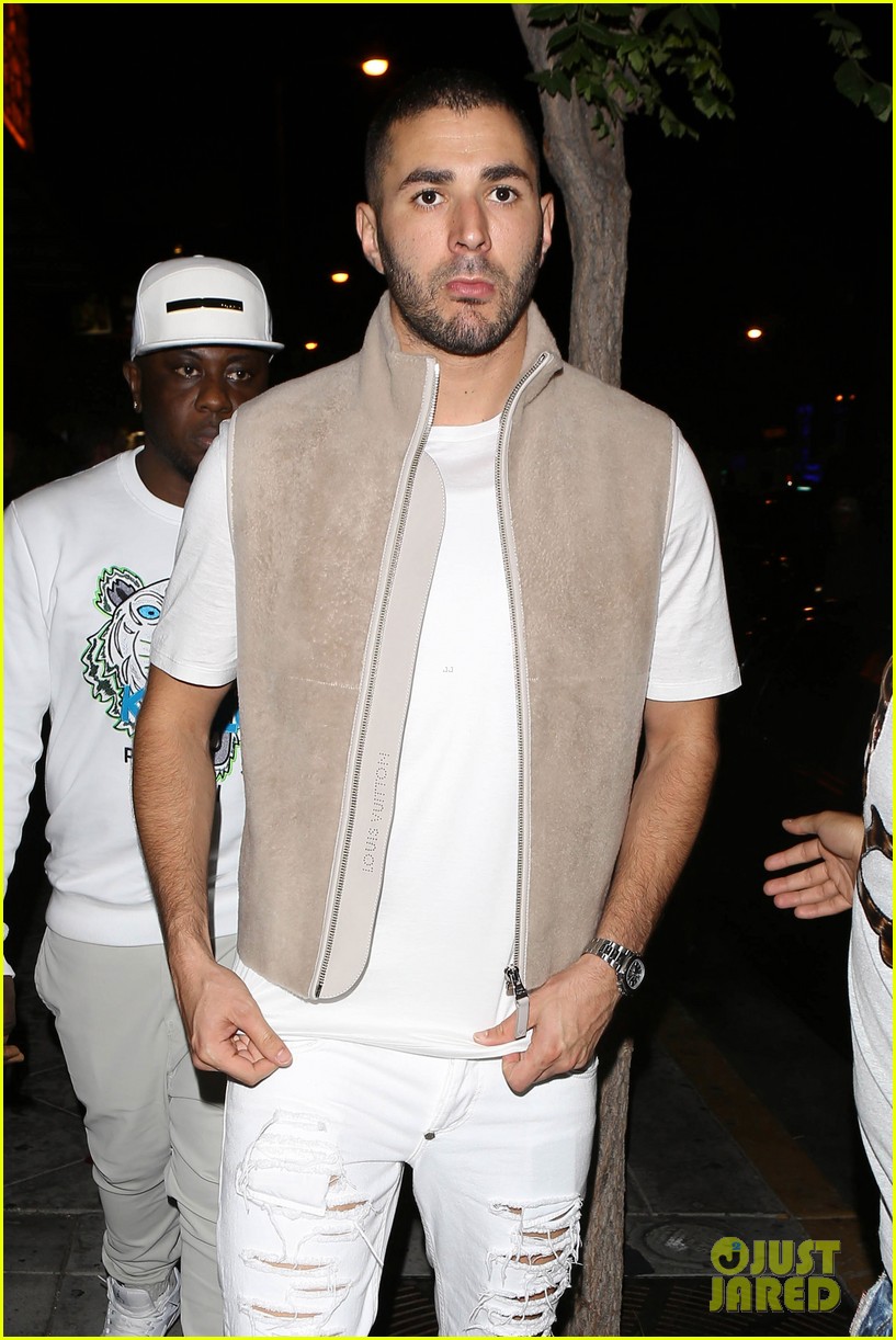 Rihanna Steps Out for a Club Night with Rumored Boyfriend Karim Benzema ...