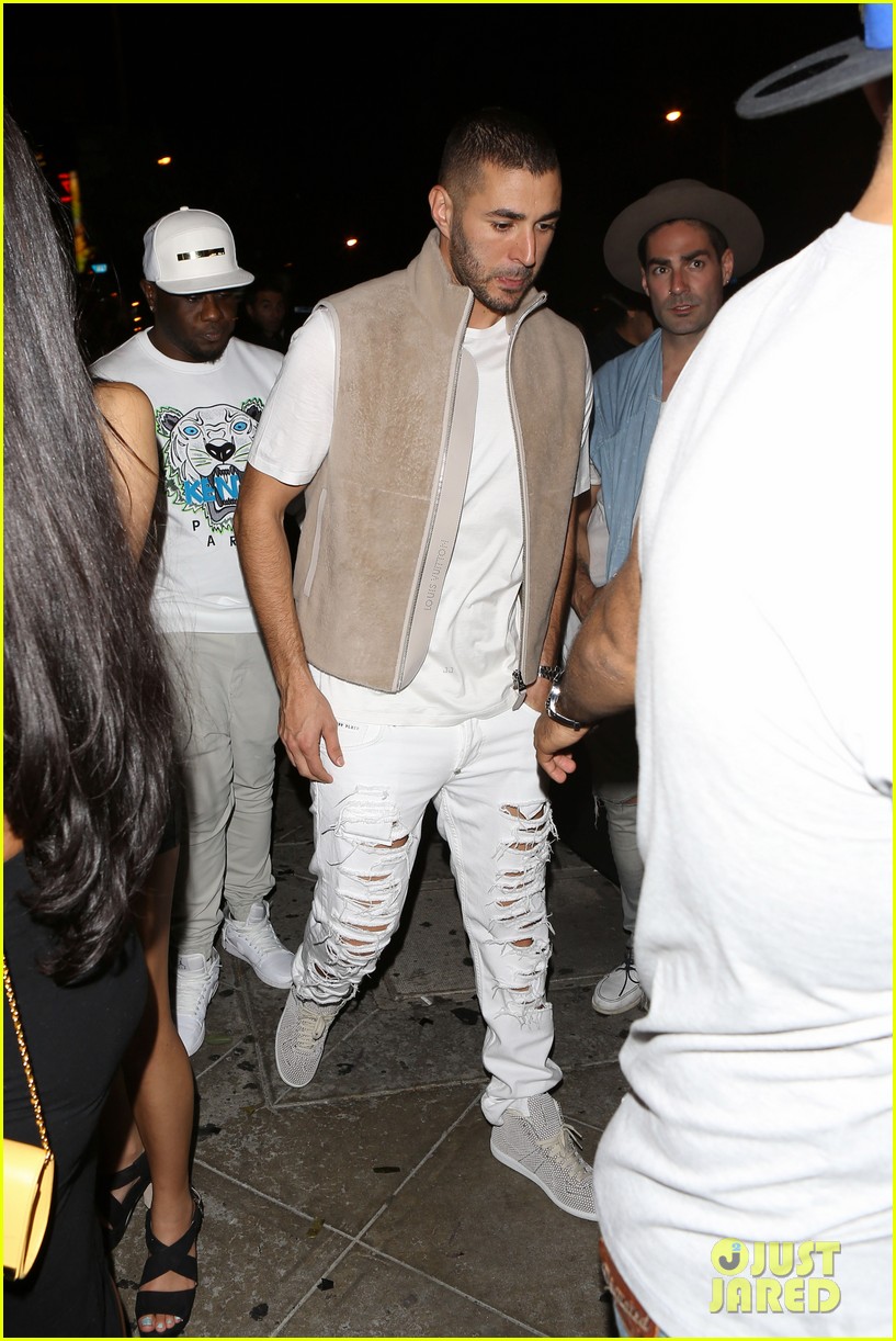 Rihanna Steps Out for a Club Night with Rumored Boyfriend Karim Benzema ...