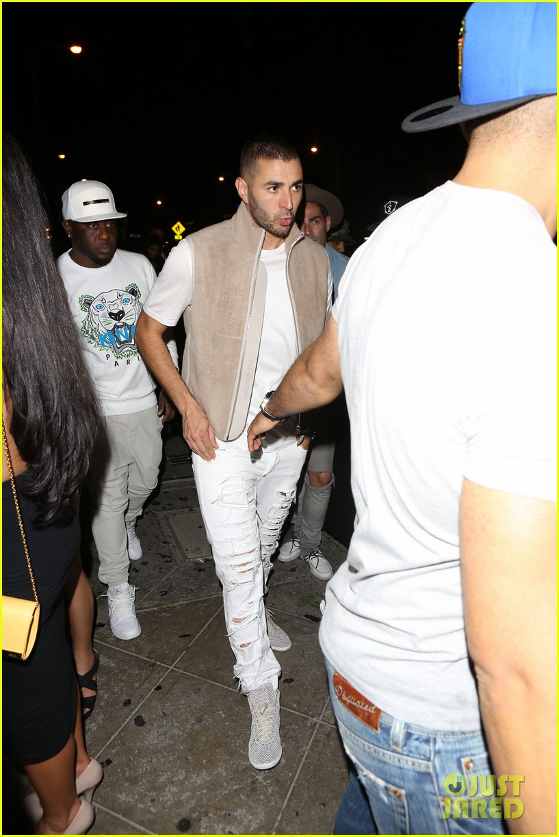 Rihanna Steps Out for a Club Night with Rumored Boyfriend Karim Benzema ...