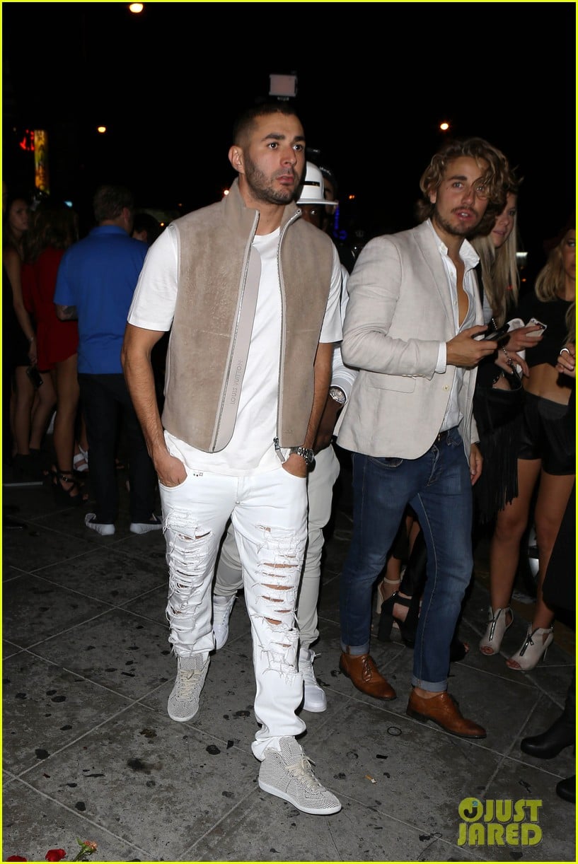 Rihanna Steps Out for a Club Night with Rumored Boyfriend Karim Benzema ...