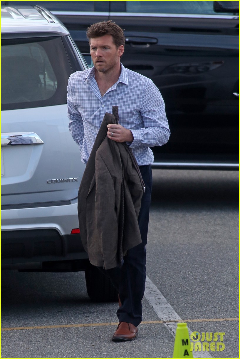 Sam Worthington Shows Some Chest Hair on 'Shack' Set: Photo 3402765 ...