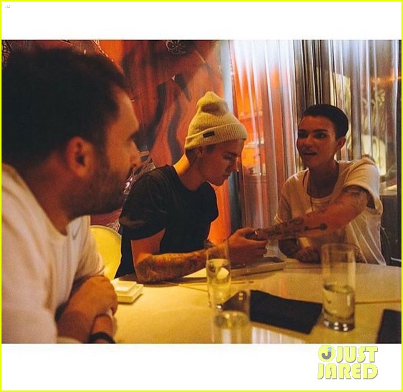 Justin Bieber & Ruby Rose Dine Out Together at Katsuya: Photo 3425191 ...