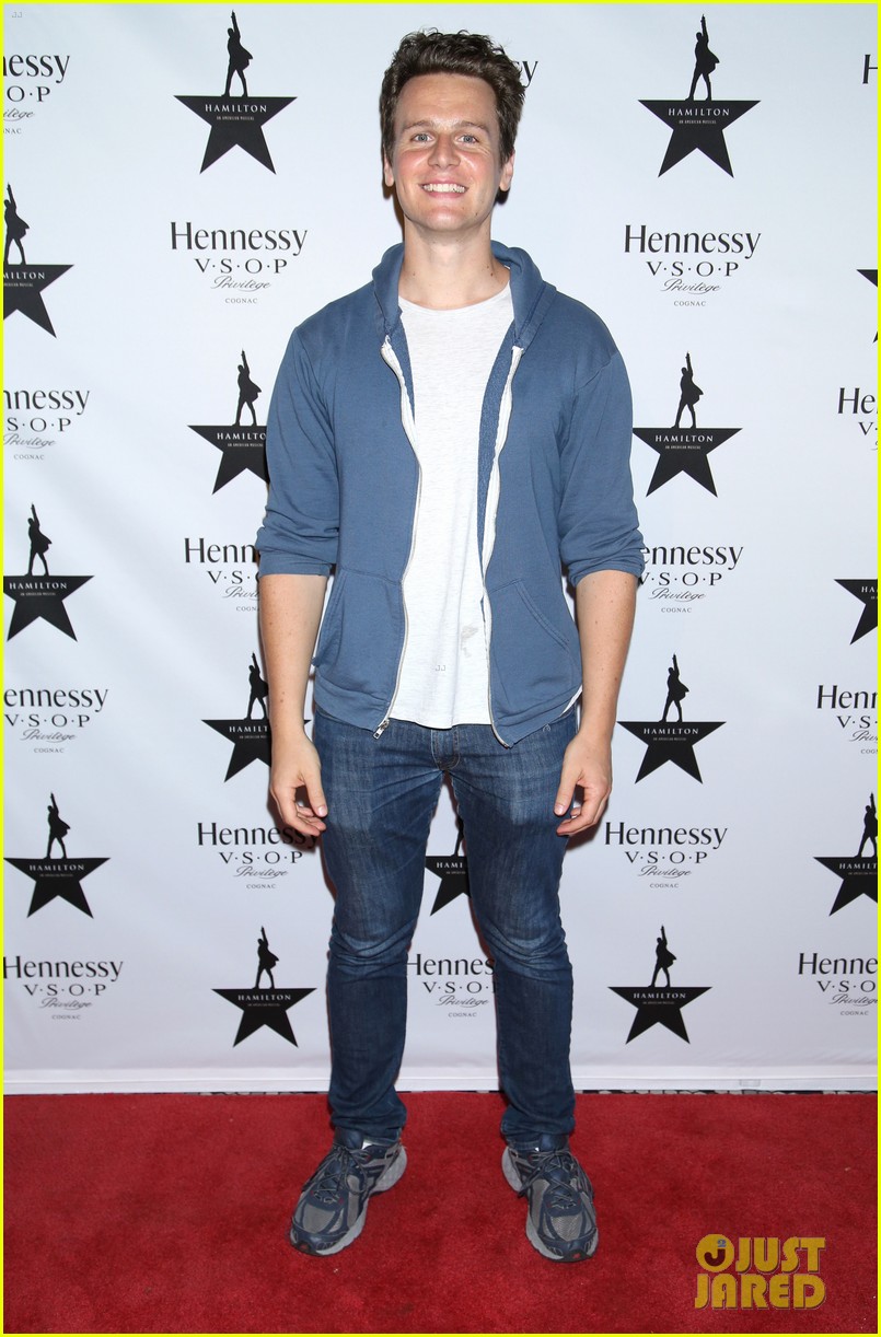 Jonathan Groff & 'Hamilton' Cast Celebrate Their First Week on Broadway ...