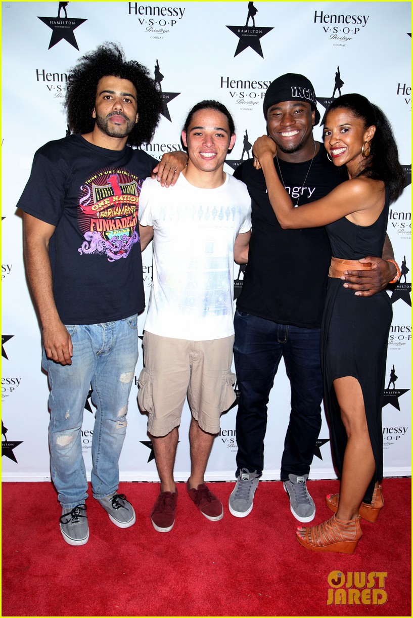 Jonathan Groff & 'Hamilton' Cast Celebrate Their First Week on Broadway ...