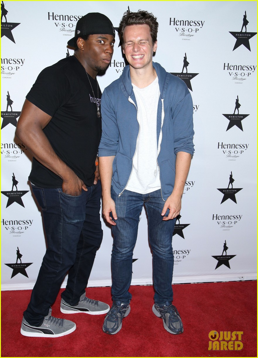 Jonathan Groff & 'Hamilton' Cast Celebrate Their First Week on Broadway ...