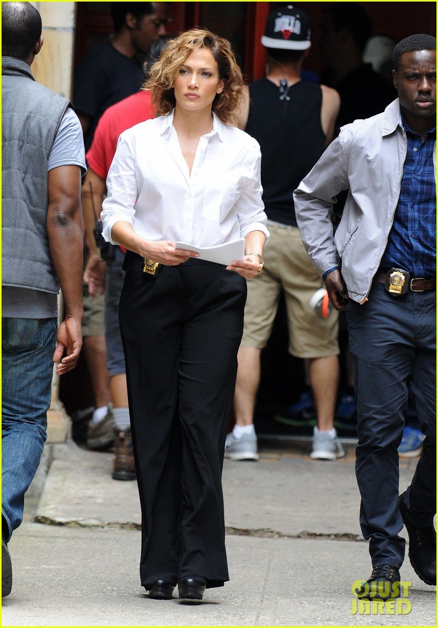 Jennifer Lopez Films 'Shades of Blue' Scenes With Dayo Okeniyi: Photo ...