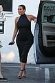 Kim & Khloe Kardashian Flaunt Curvaceous Bodies at Van Nuys Studio ...