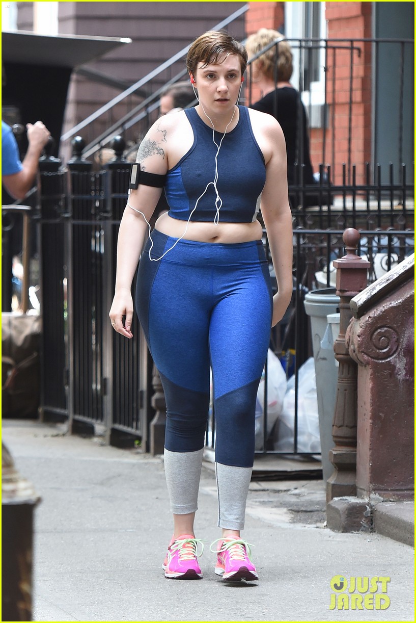 Photo: lena dunham workout girls 07 | Photo 3427088 | Just Jared ...