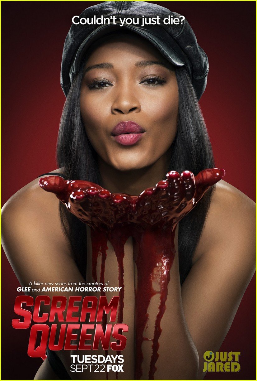 Nick Jonas & Emma Roberts Get Bloody In New 'Scream Queens' Posters ...