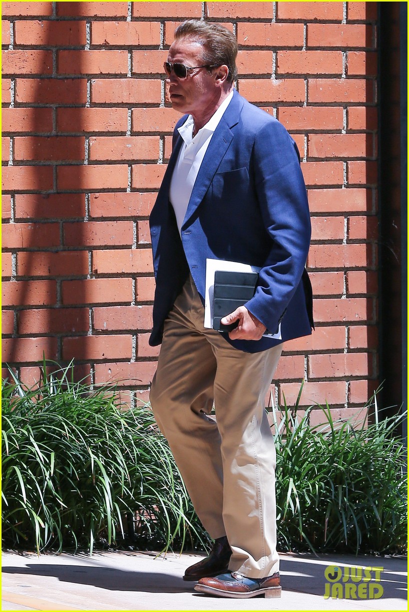 Patrick Schwarzenegger is a Buff Motorcycle Man in Los Angeles: Photo ...