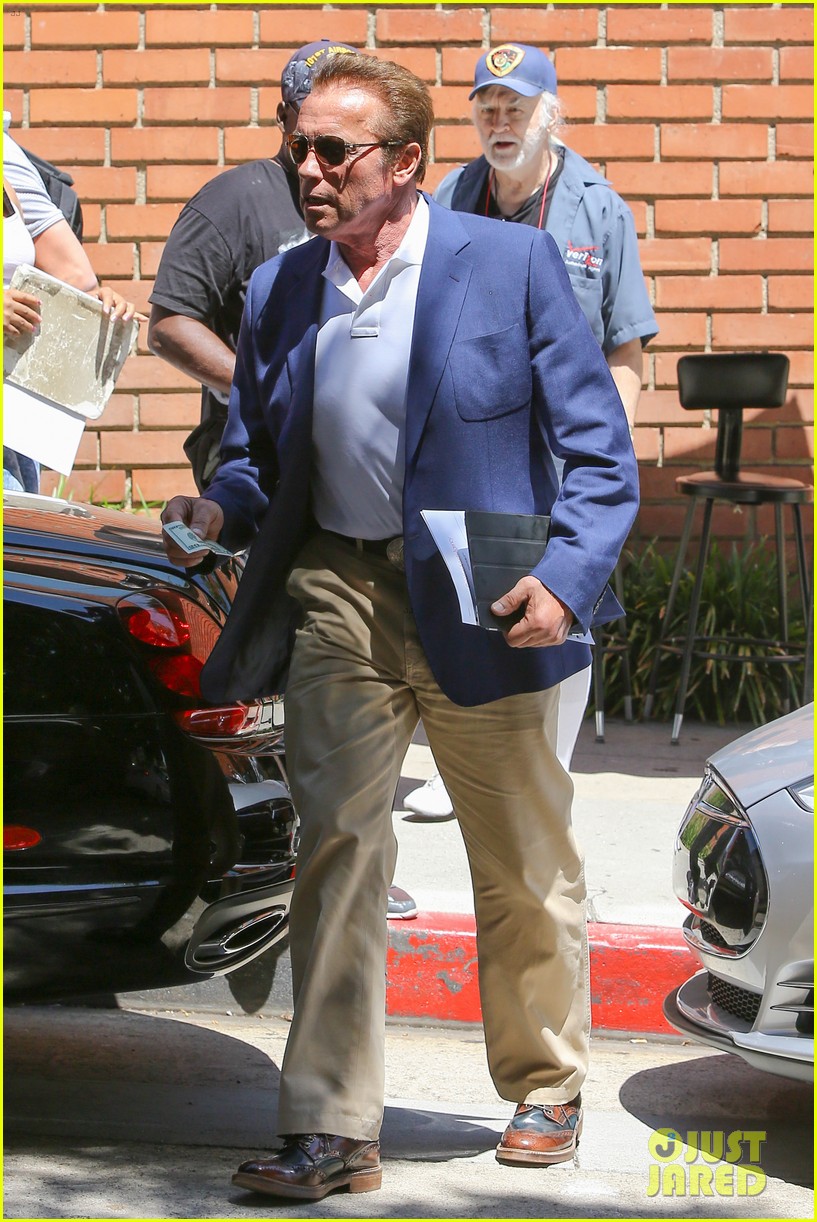 Patrick Schwarzenegger is a Buff Motorcycle Man in Los Angeles: Photo ...