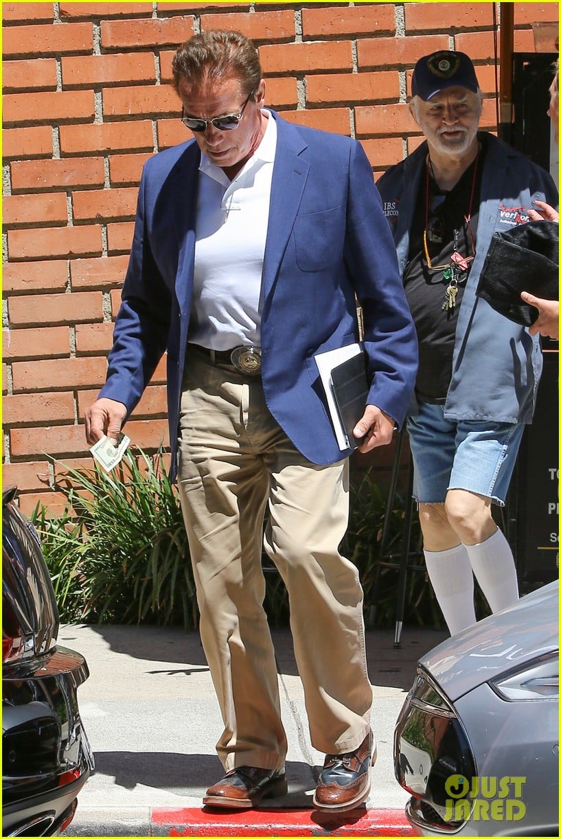 Patrick Schwarzenegger is a Buff Motorcycle Man in Los Angeles: Photo ...