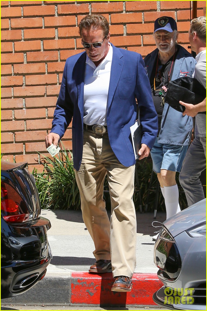 Patrick Schwarzenegger is a Buff Motorcycle Man in Los Angeles: Photo ...