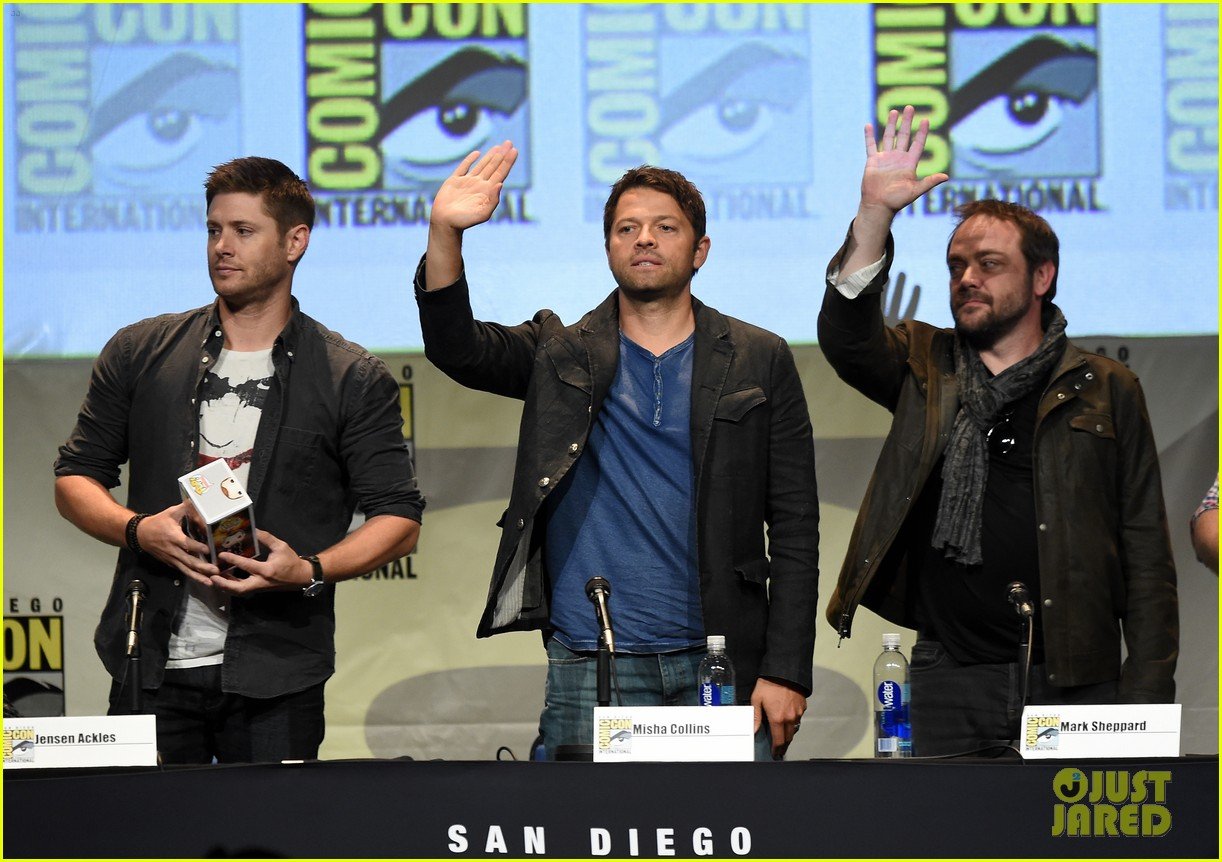 'Supernatural' Meets 'Vampire Diaries' at Comic-Con 2015!: Photo ...