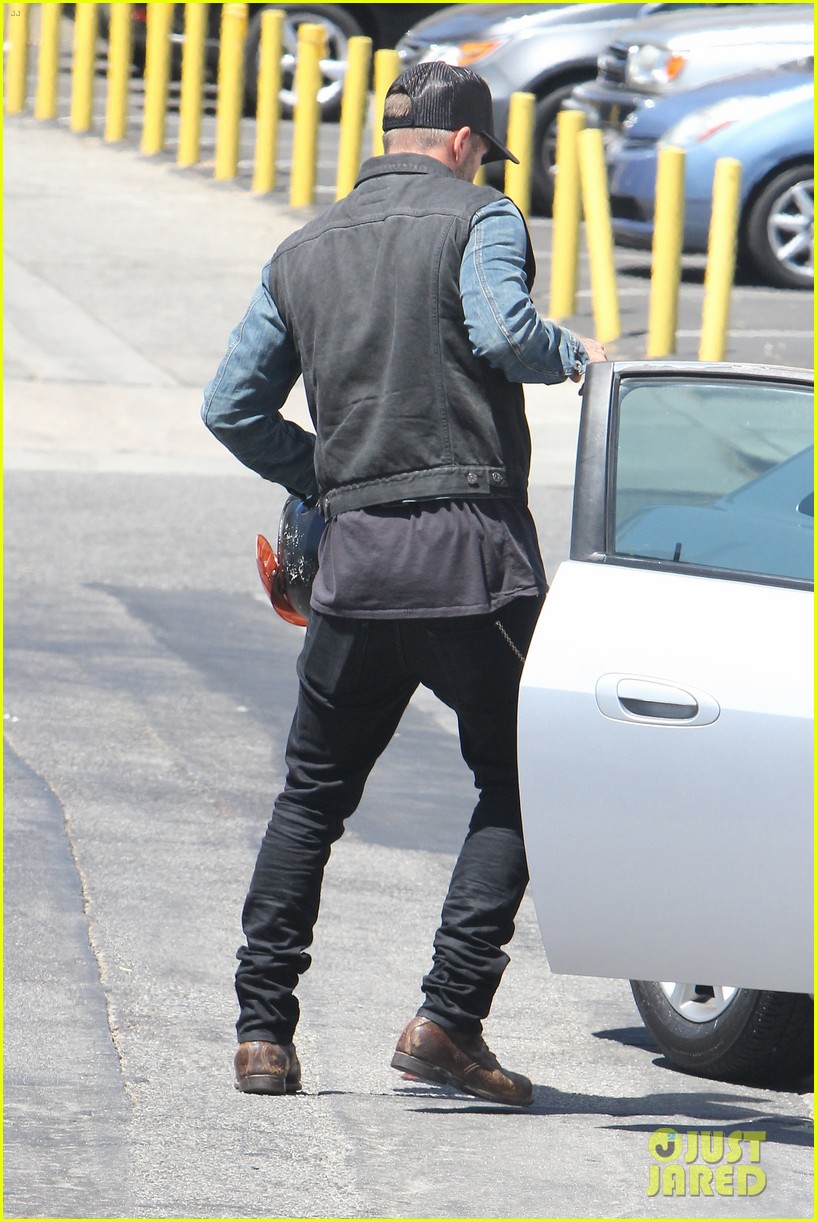 David Beckham Goes For a Sunday Motorcycle Ride: Photo 3439773 | David ...