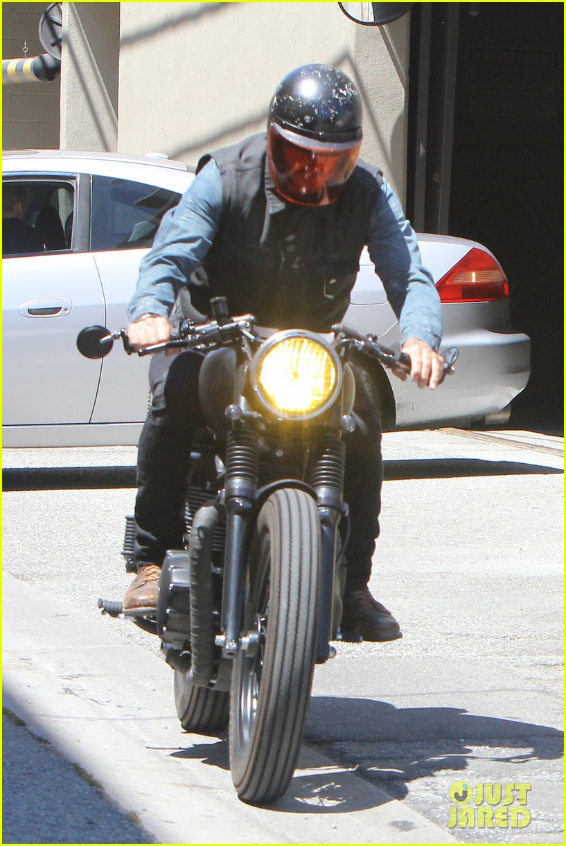 David Beckham Goes For a Sunday Motorcycle Ride: Photo 3439774 | David ...
