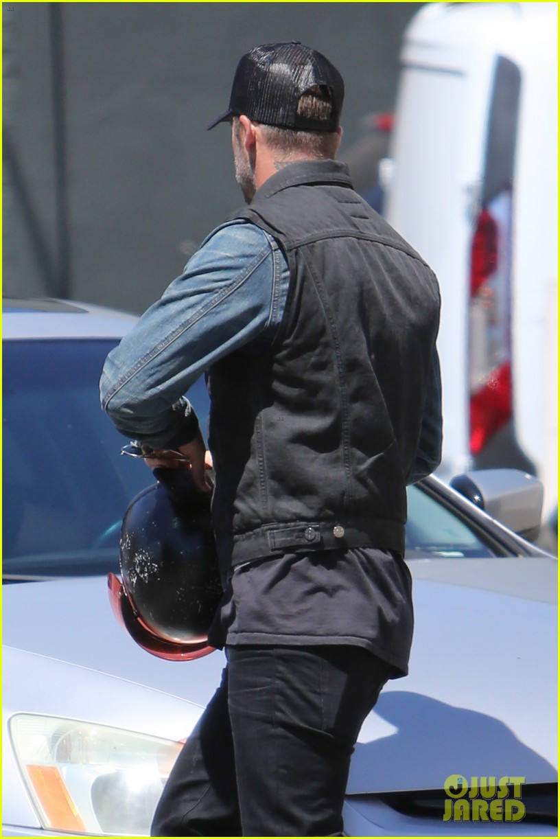 David Beckham Goes For a Sunday Motorcycle Ride: Photo 3439783 | David ...
