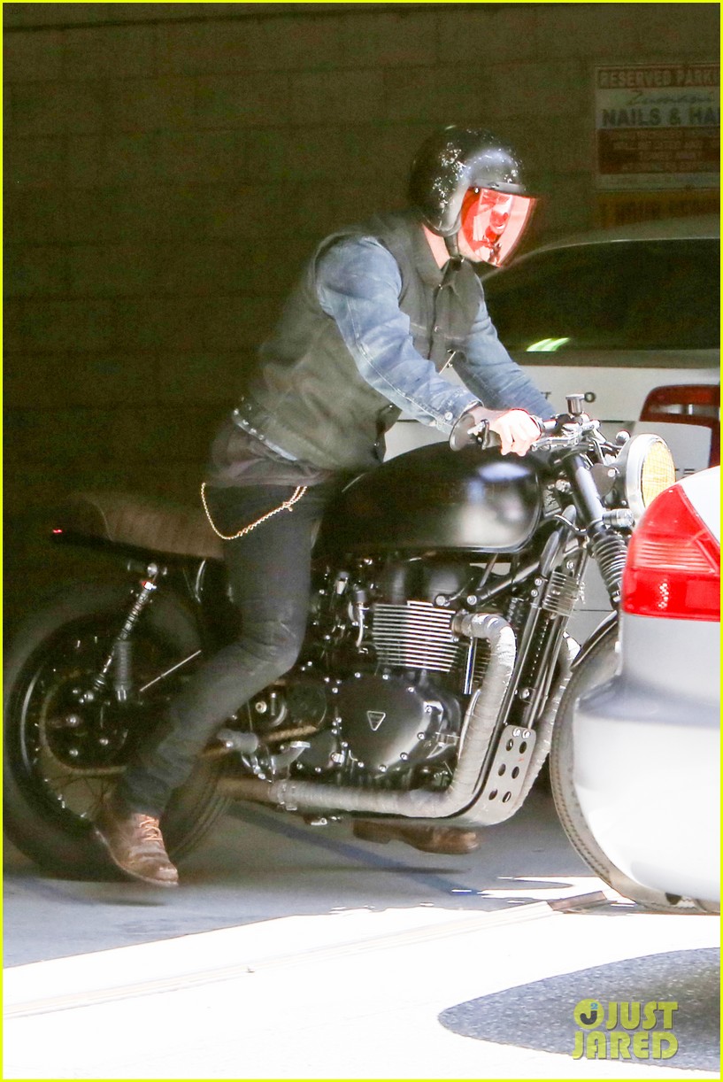David Beckham Goes For a Sunday Motorcycle Ride: Photo 3439787 | David ...