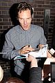 Benedict Cumberbatch Signs Autographs For Tons of Fans at 'Hamlet ...